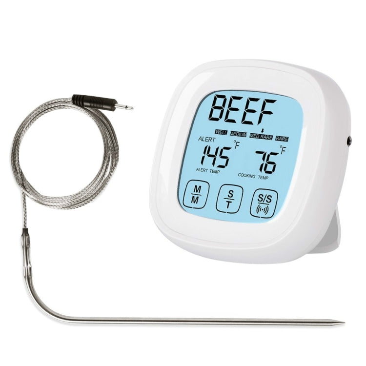 Home Tactile Screen Electronic Barbecue Thermometer Kitchen Food ...